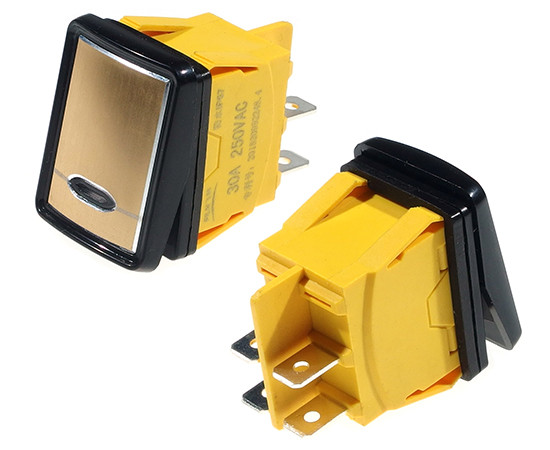 Micros / Switches and LED indicators / Illuminated rocker switches