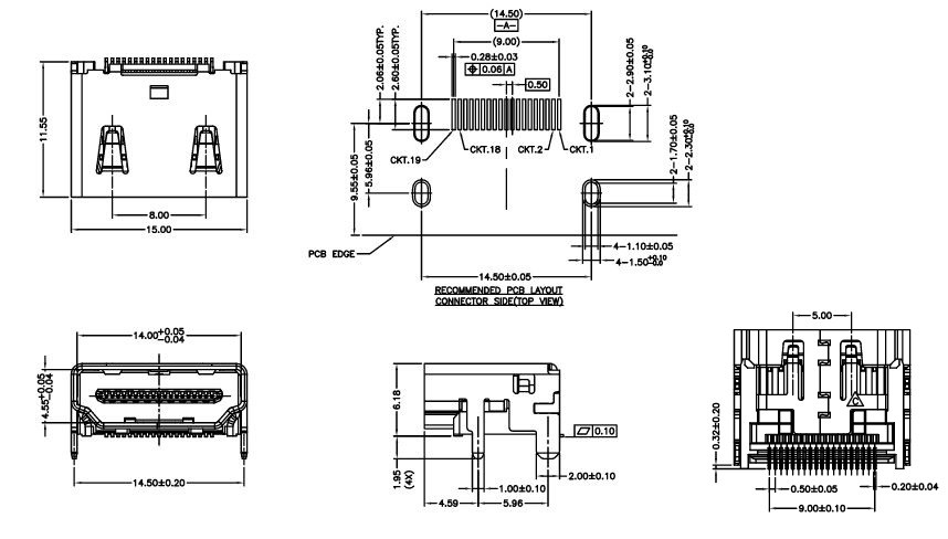 Micros / Connectors / DVI, HDMI connectors