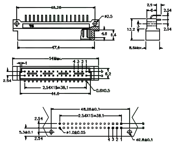DIN 41612 connectors / Connectors | Micros