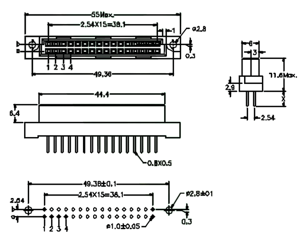 DIN 41612 connectors / Connectors | Micros